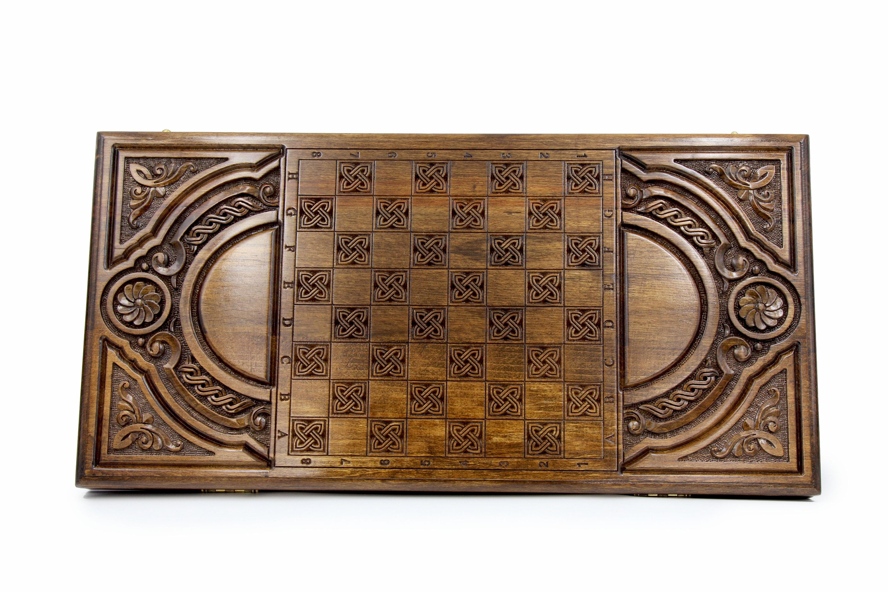 Wooden BACKGAMMON SET Personalized Board Game Armenian Nardi | Etsy