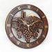 Armenian Handmade Wood Carving Decor Clock for Wall Handwork Decor Art ...