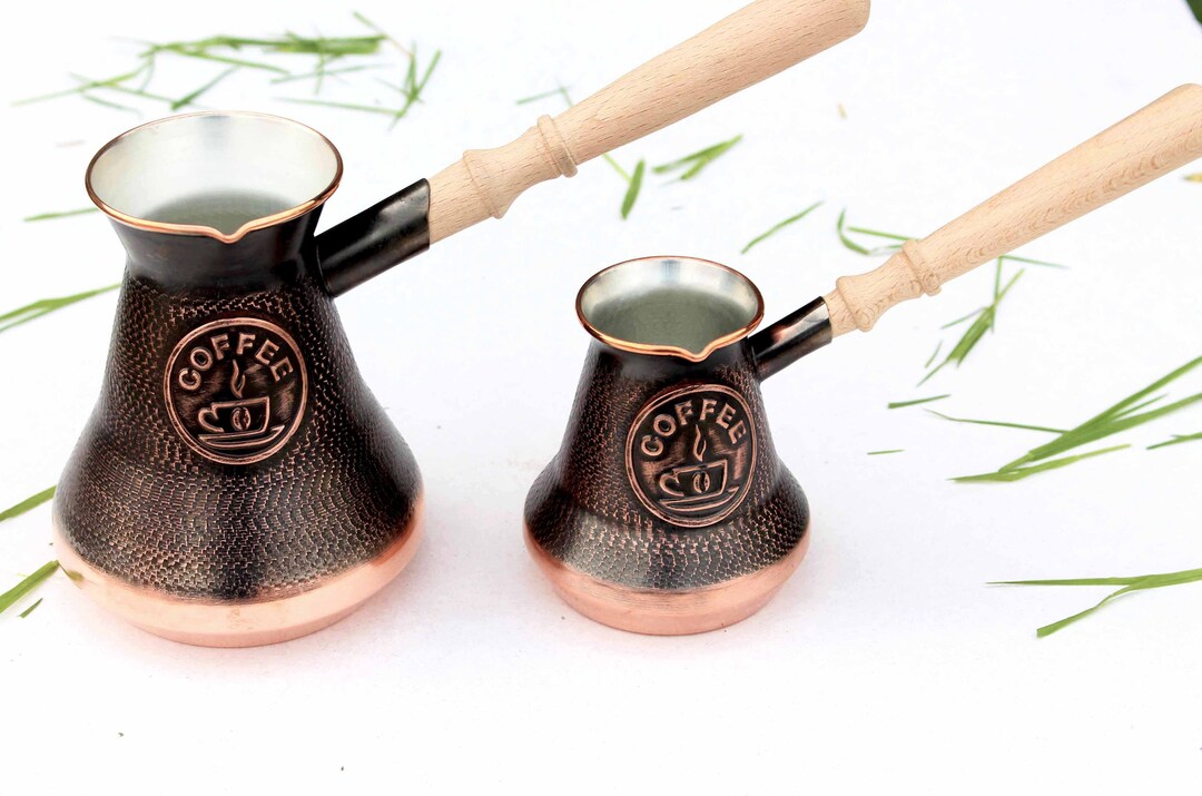 Coffee Pot Maker Copper Jazzve Turkish Cezve Ibrik Armenia Jezve Jazve ...