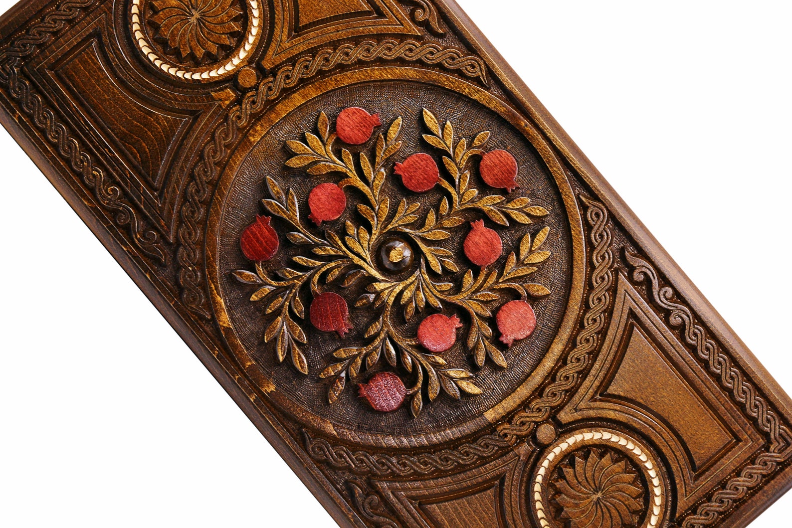 Big Wooden Backgammon Set Luxury Board Handmade Backgammon - Etsy