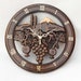 Armenian Handmade Wood Carving Decor Clock for Wall Handwork Decor Art ...