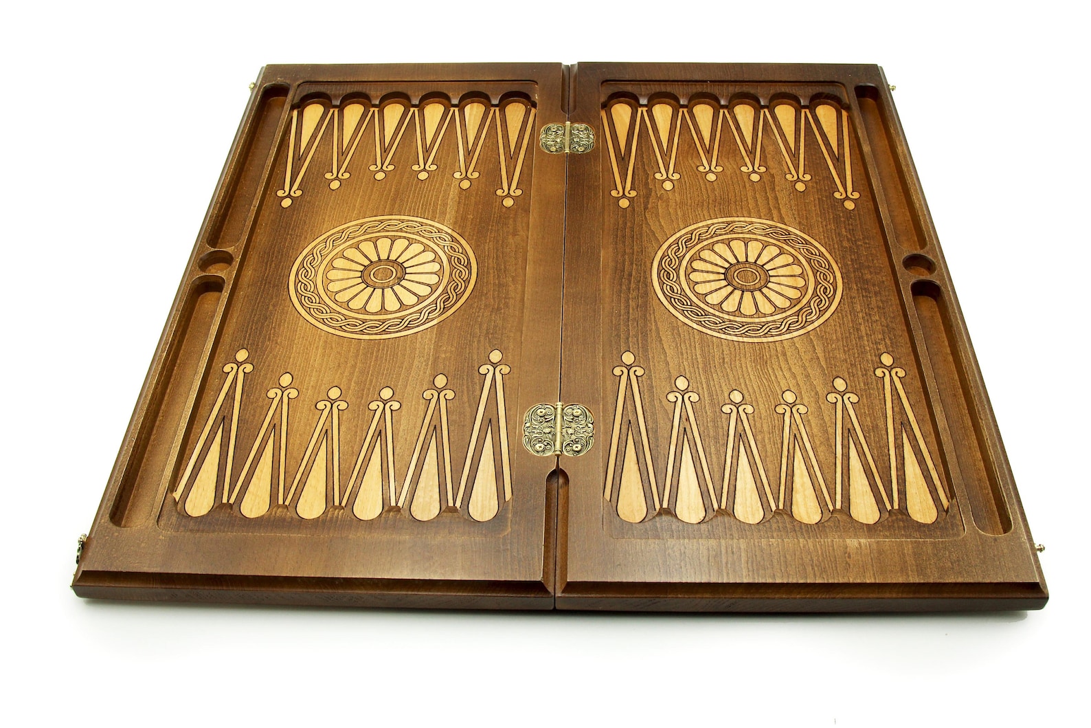 Wooden BACKGAMMON SET Personalized Board Game Armenian Nardi - Etsy
