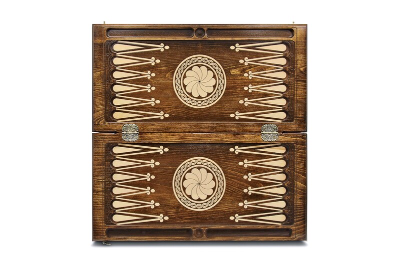 Backgammon Set Armenian Alphabet Nardi Wooden Backgammon | Etsy