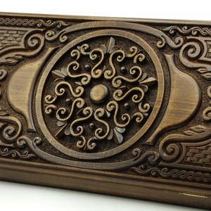 Wooden BACKGAMMON SET Personalized Board Game Armenian Nardi - Etsy