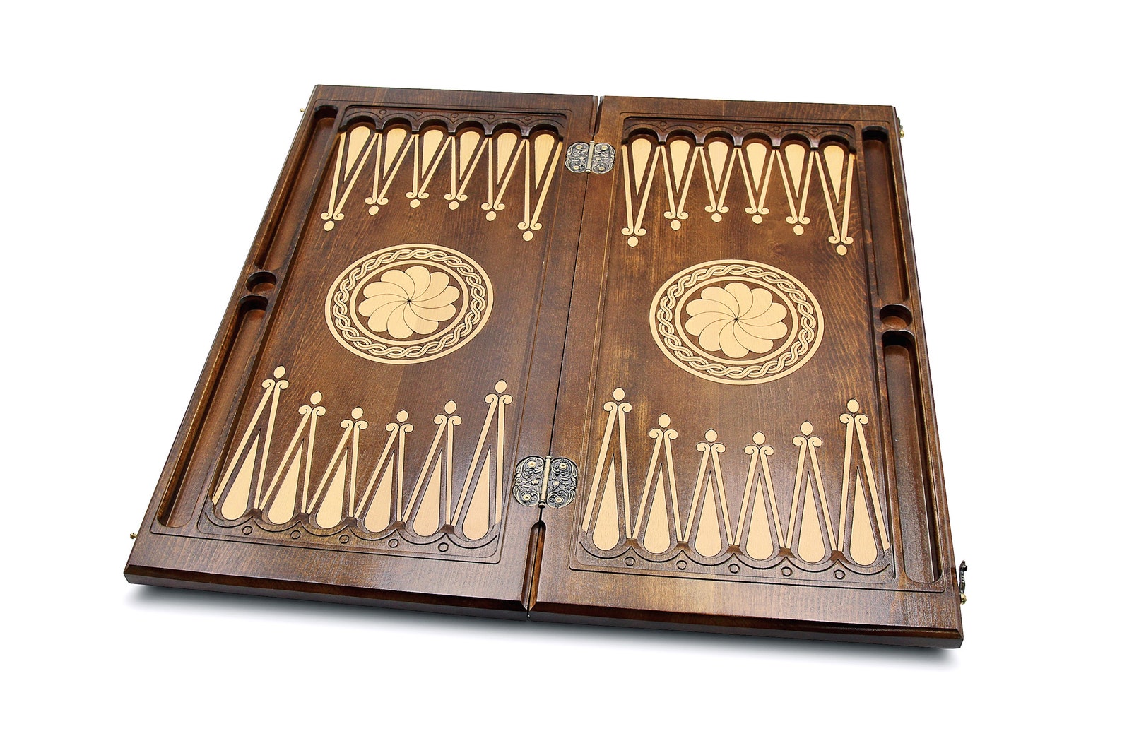 Armenian Backgammon Set Wooden Backgammon Board Handmade - Etsy