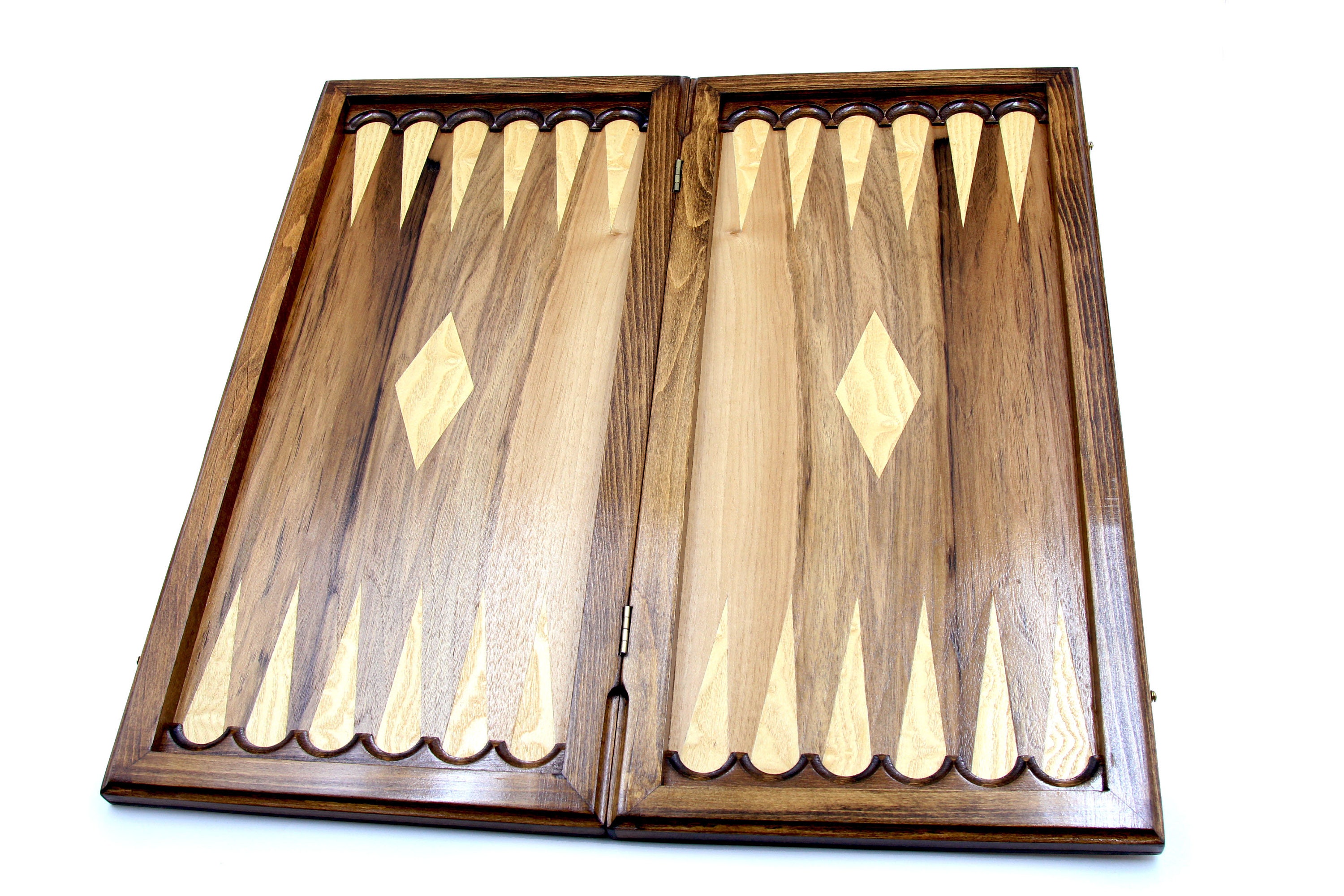 Wooden BACKGAMMON Big BOARD GAME Armenia Wood Nardi Nardy Big | Etsy