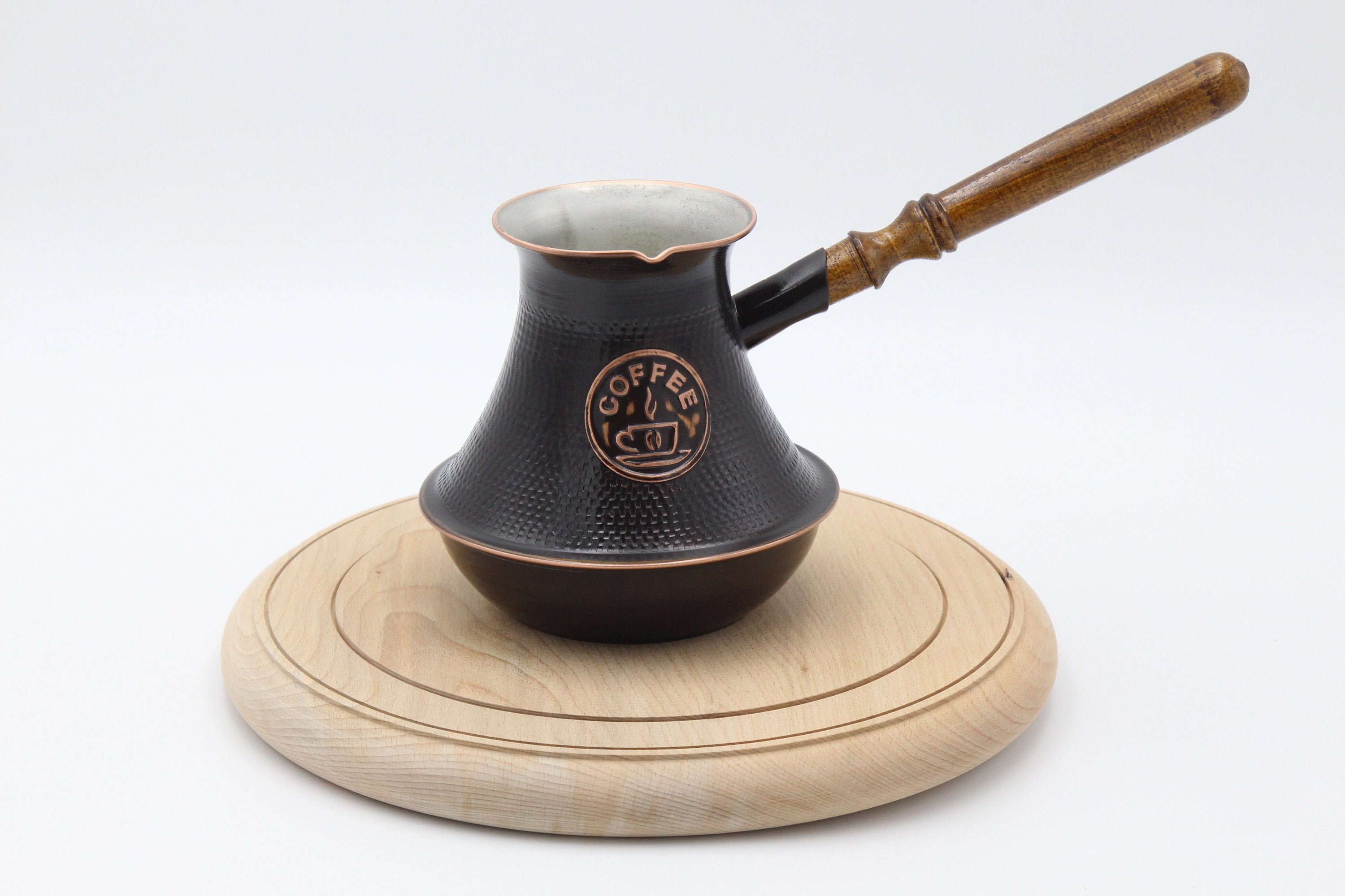 Induction Jezve Copper Coffee Pot Maker Cezve Ibrik Armenia | Etsy