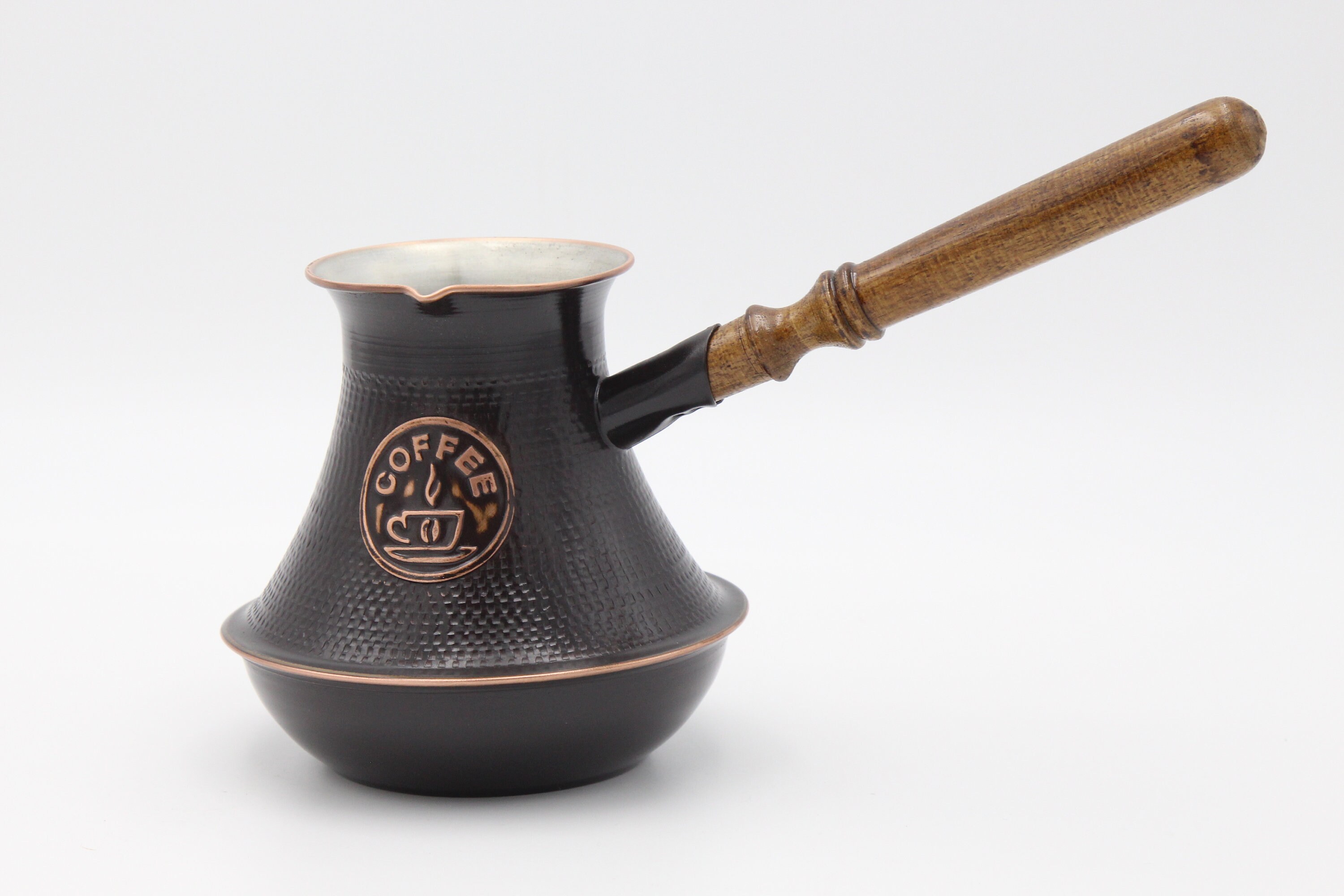 Induction Jezve Copper Coffee Pot Maker Cezve Ibrik Armenia Jazve ...