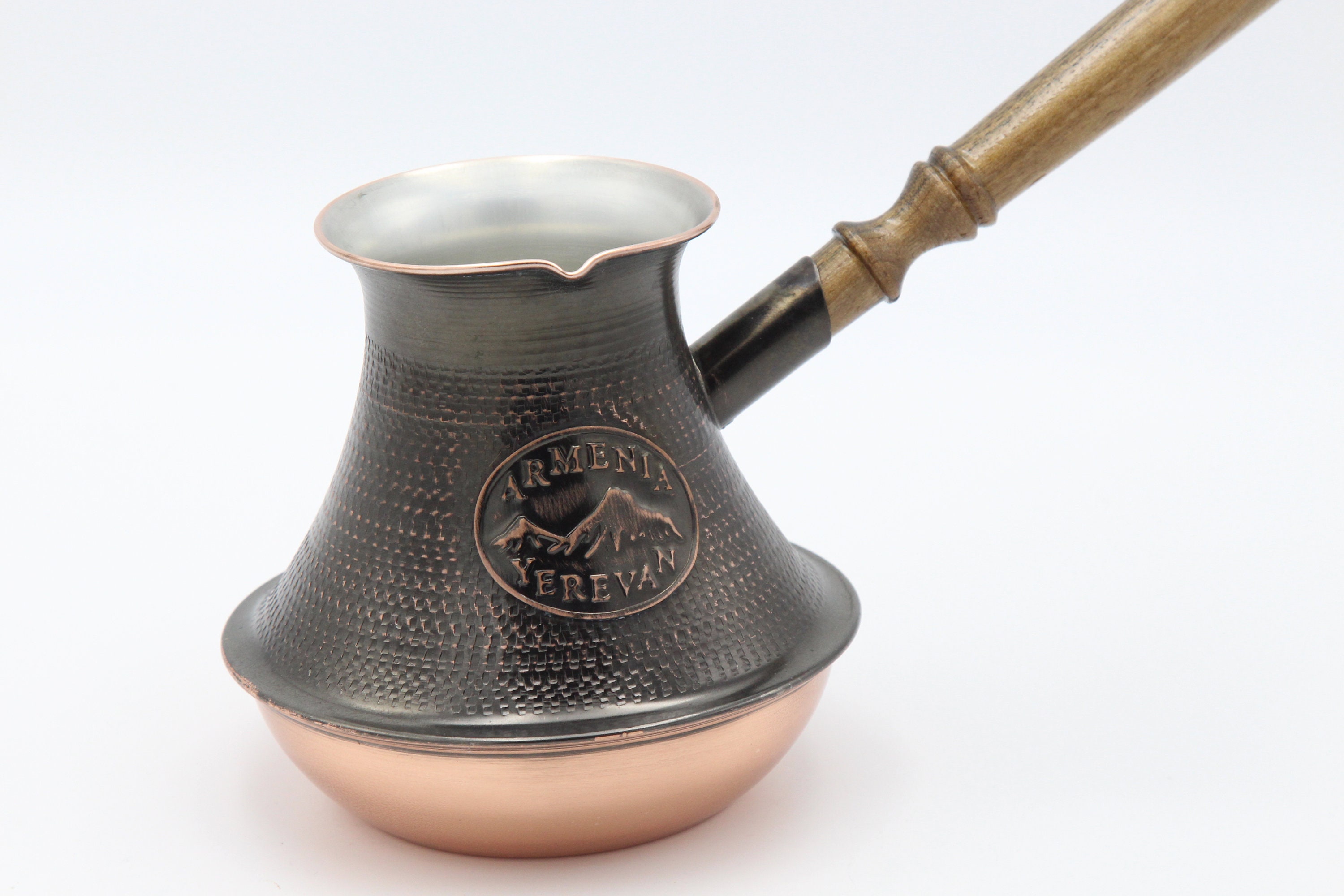 Jezve Copper Turkish Coffee Pot Maker Cezve Ibrik Armenia | Etsy