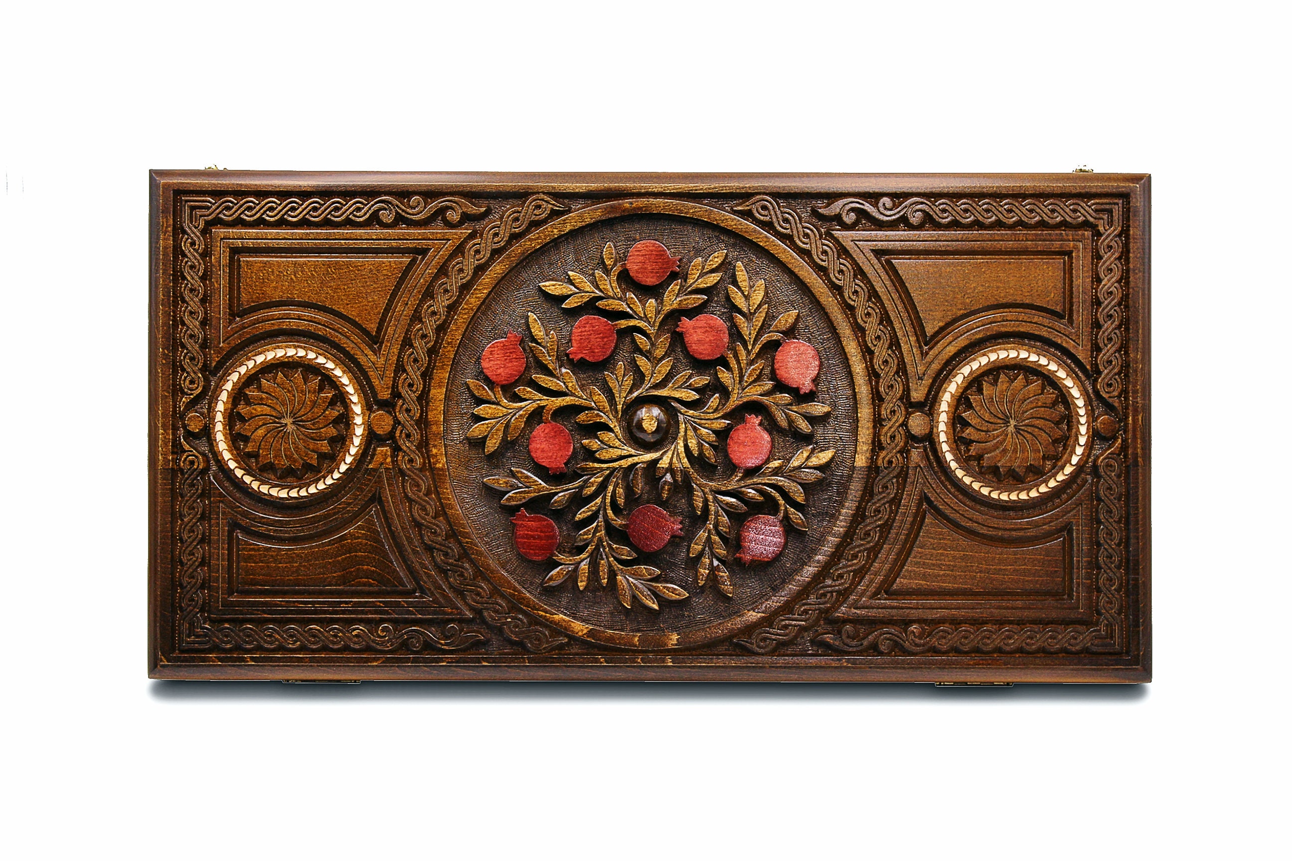 Big Wooden Backgammon Set Luxury Board Handmade Backgammon - Etsy