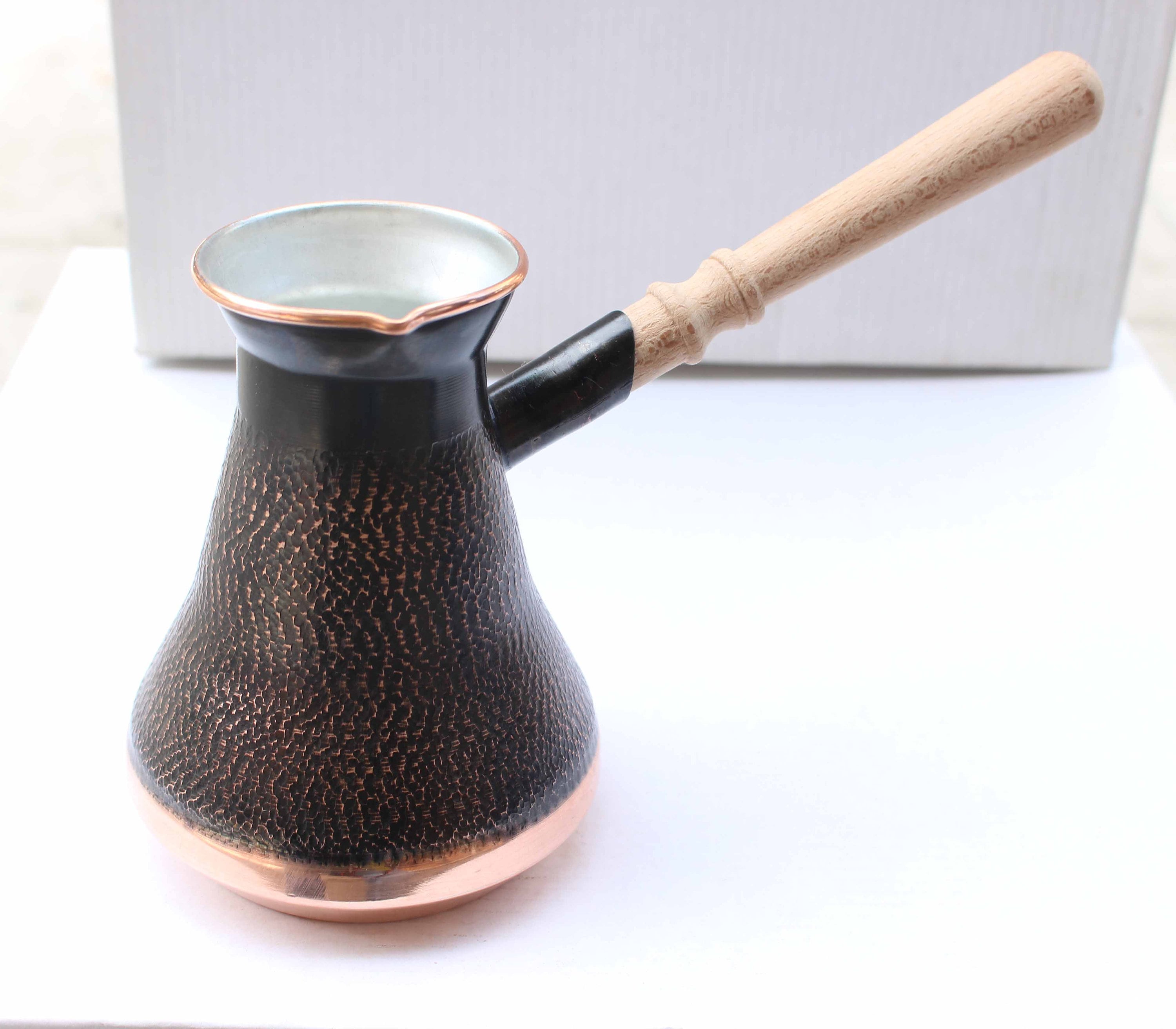 Jezve 6-7 Cups 18 oz Copper Turka Turkish Coffee Pot Maker | Etsy