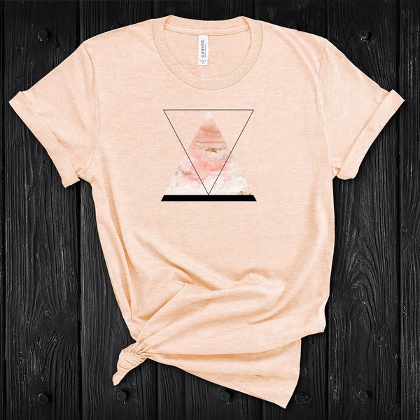 Triangle T Shirt - Etsy