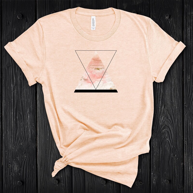 Geometric Triangles - Etsy