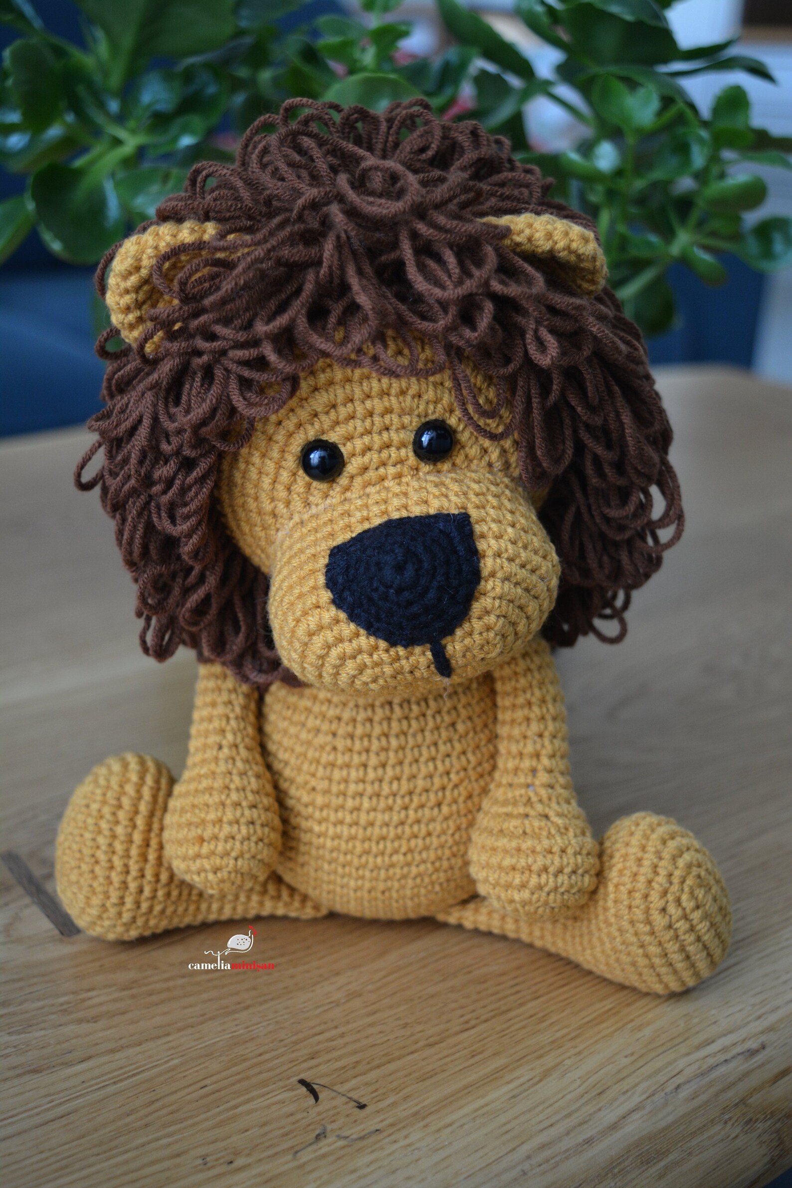 Edward the Lion Crochet PATTERN amigurumi Lion - Etsy