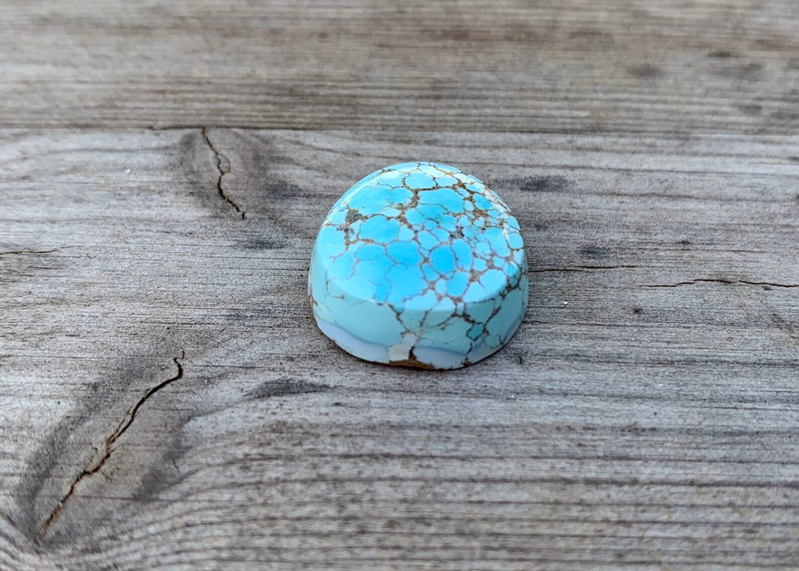 Gobi Desert Turquoise Cabochon Natural Unbacked Fine Polished Mongolian ...