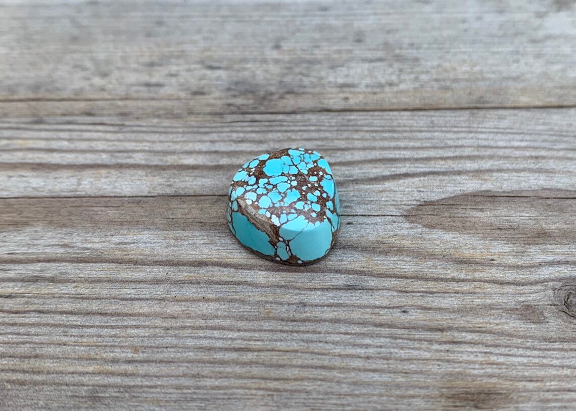 Gobi Desert Turquoise Cabochon Natural Unbacked Fine Polished Mongolian ...