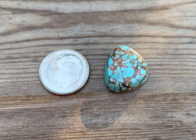 Gobi Desert Turquoise Cabochon Natural Unbacked Fine Polished Mongolian ...