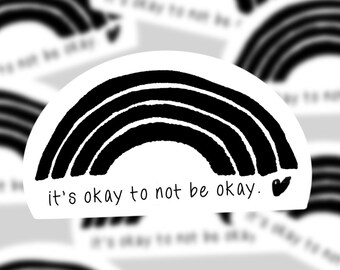 Its Okay Sticker - Etsy