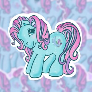 90's Pony Stickers, MLP, My Little Pony, 90's Toys, 90's Girls, Pony ...
