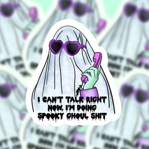 Real Hot Girl Shit, Spooky Ghoul Shit, Spooky Stickers, Spooky Ghouls ...