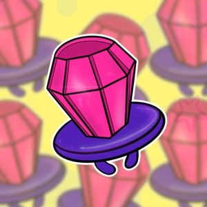 90s Ring Pop Sticker 90s Bling Ring Pop 90s Stickers 90's Throwback 90 ...