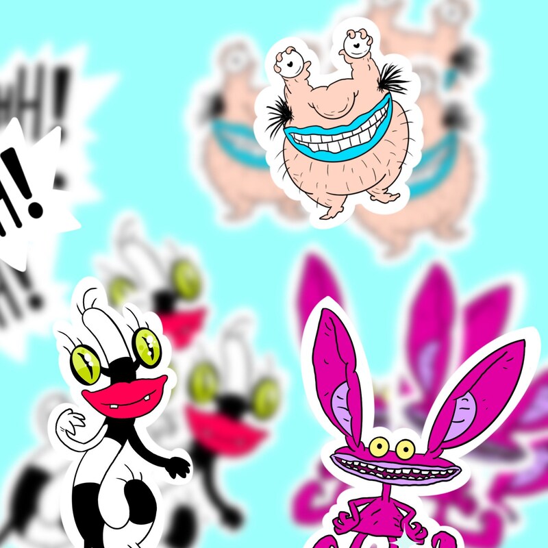 Nickelodeon Stickers - Etsy