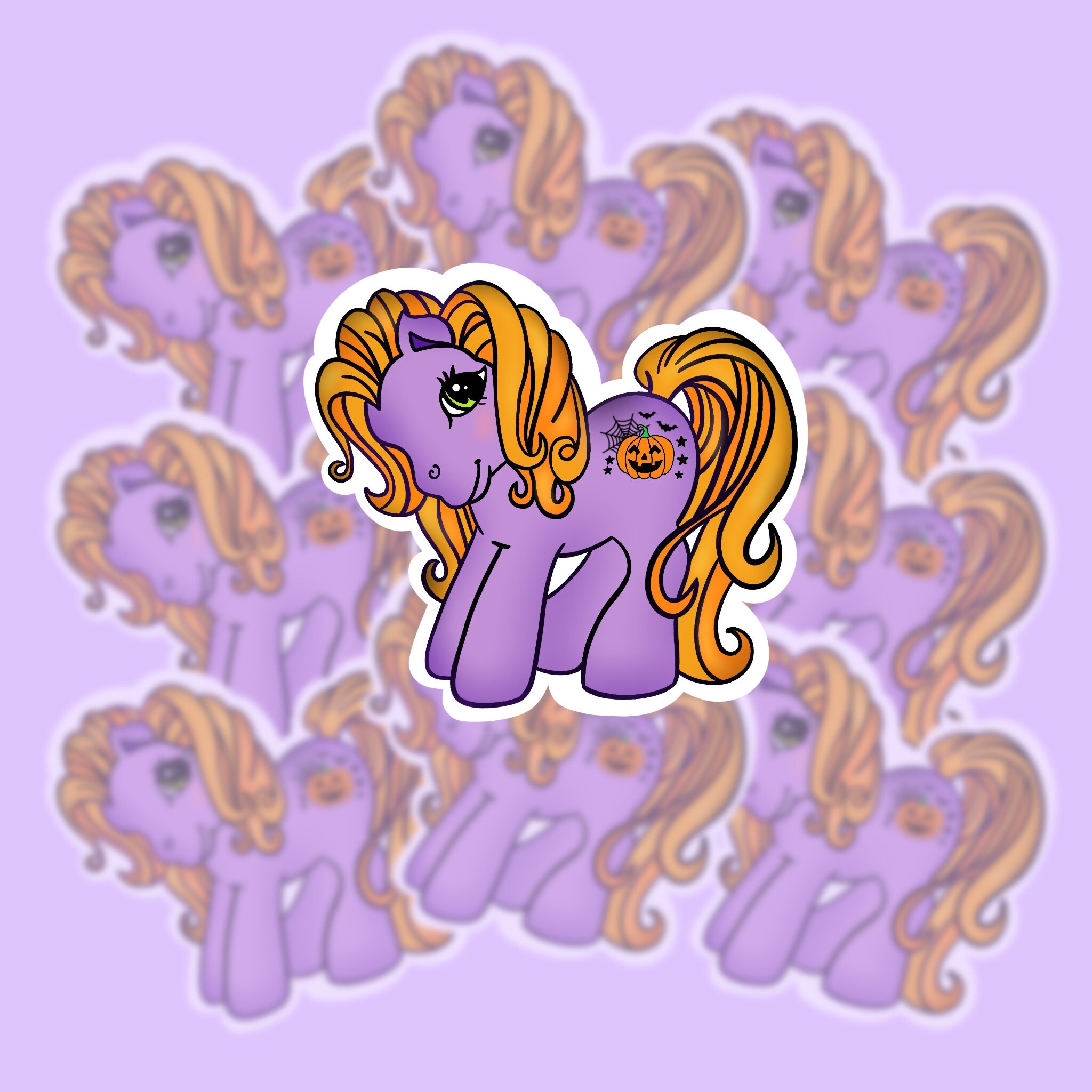 90's Pony Stickers MLP My Little Pony 90's Toys | Etsy UK