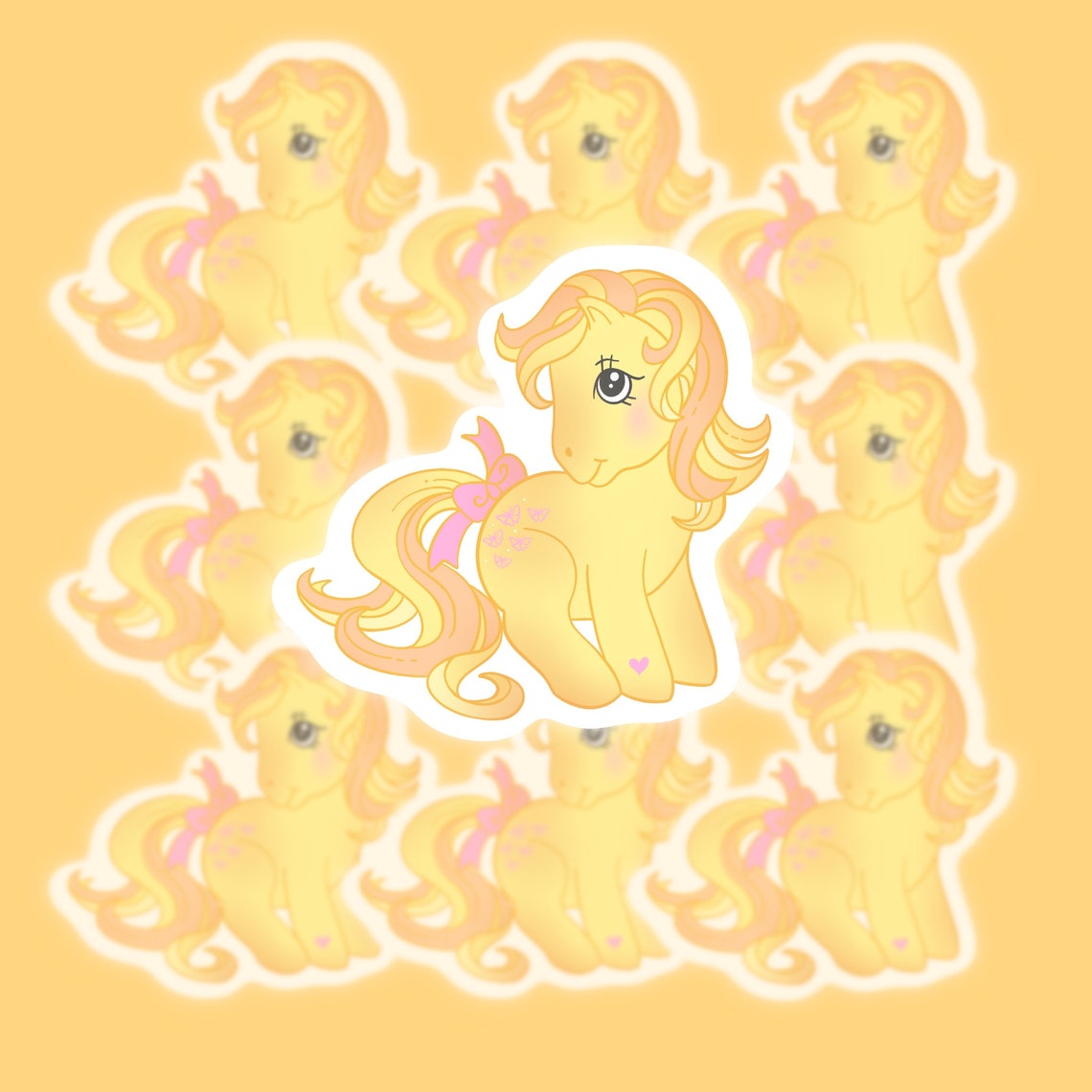90's Pony Stickers MLP My Little Pony 90's Toys | Etsy
