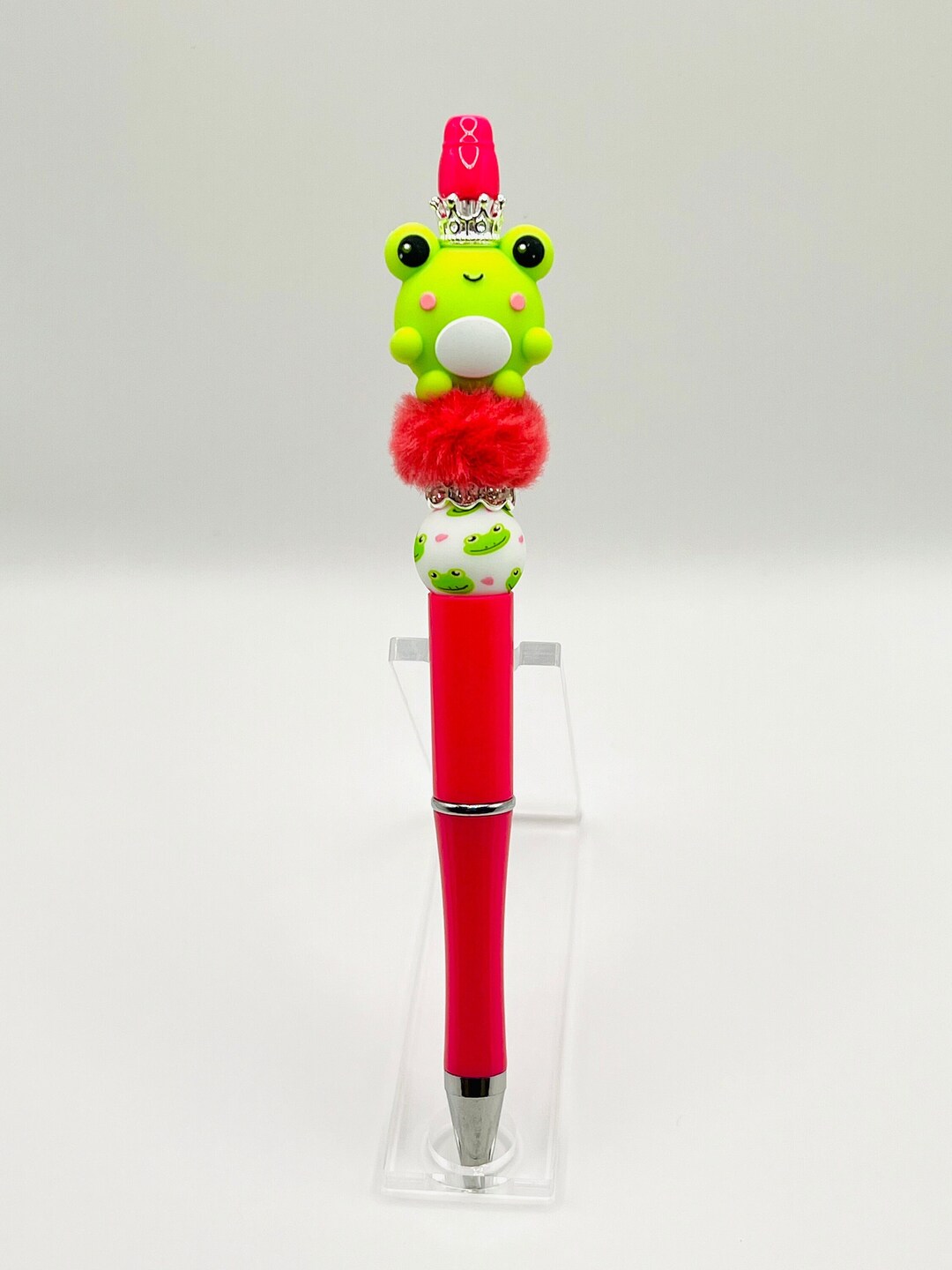 Cute Frog Pen, Princess Frog Pen, Queen Frog Pen, Teacher Gift, Mothers ...