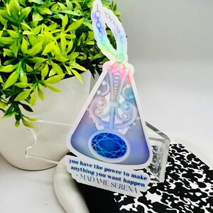 Teen Witch Necklace Sticker, Teen Witch, Madame Serena, 80s Nostalgia ...