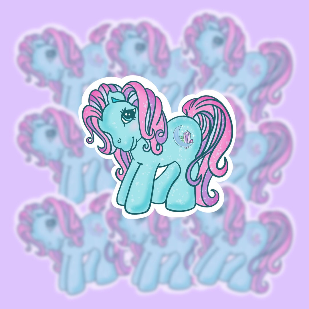 90's Pony Stickers, MLP, My Little Pony, 90's Toys, 90's Girls, Pony ...
