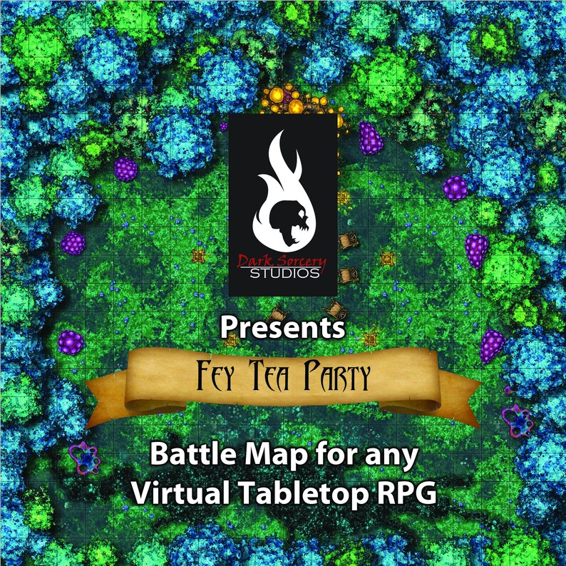 Battle Map for Virtual Tabletop Rpgs Like Dungeons & Dragons and ...