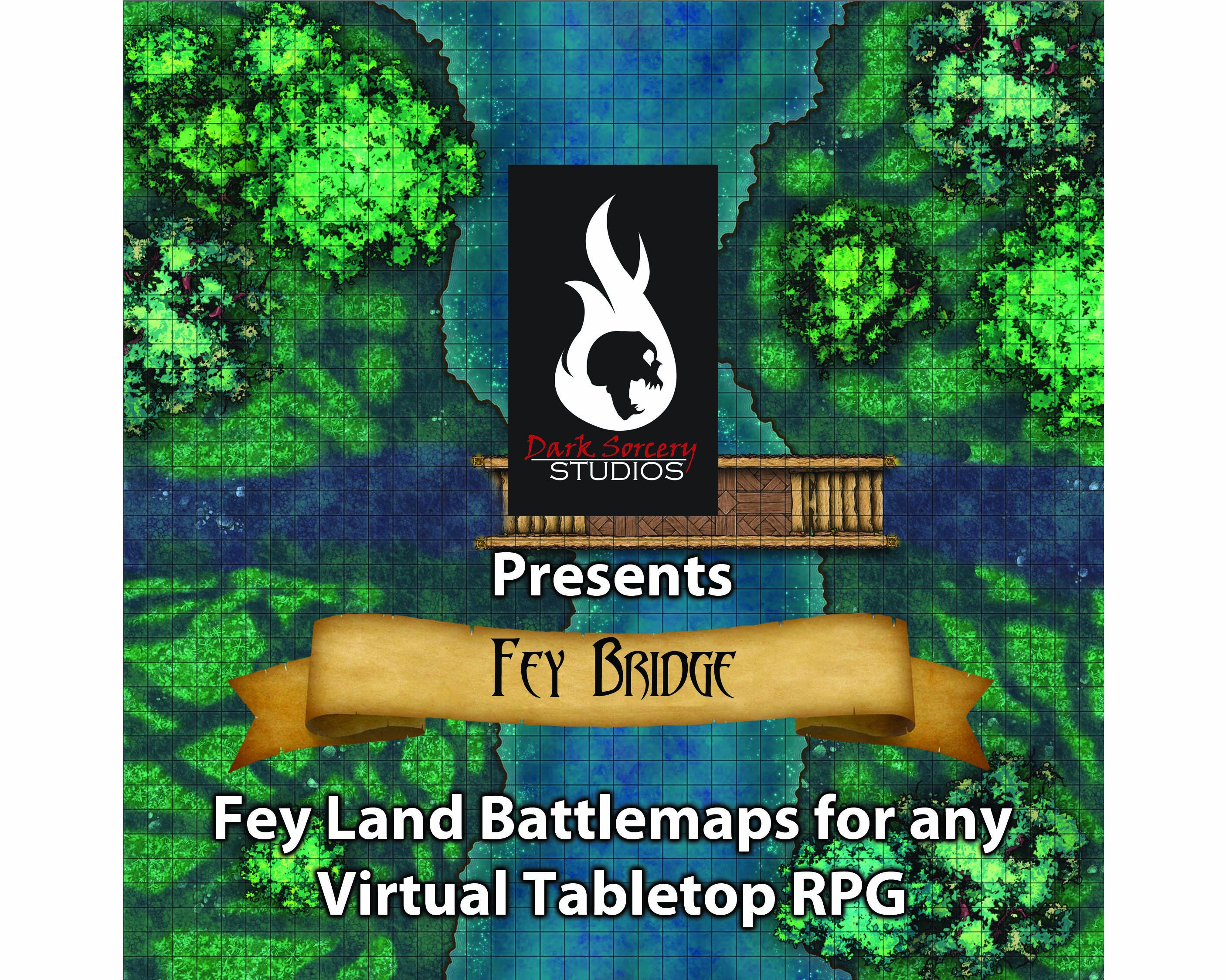 Battle Map for Virtual Table Top Rpgs Like Dungeons & Dragons and ...