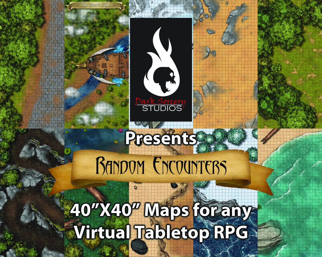 Battle Maps for Virtual Tabletop Rpgs Like Dungeons & Dragons and ...