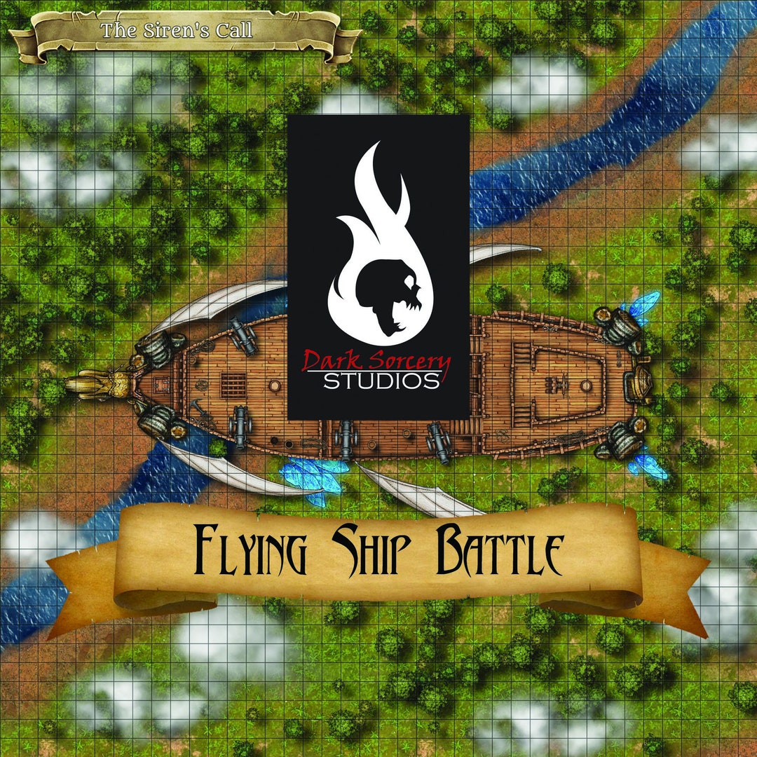 Battle Map for Virtual Tabletop Rpgs Like Dungeons & Dragons and ...