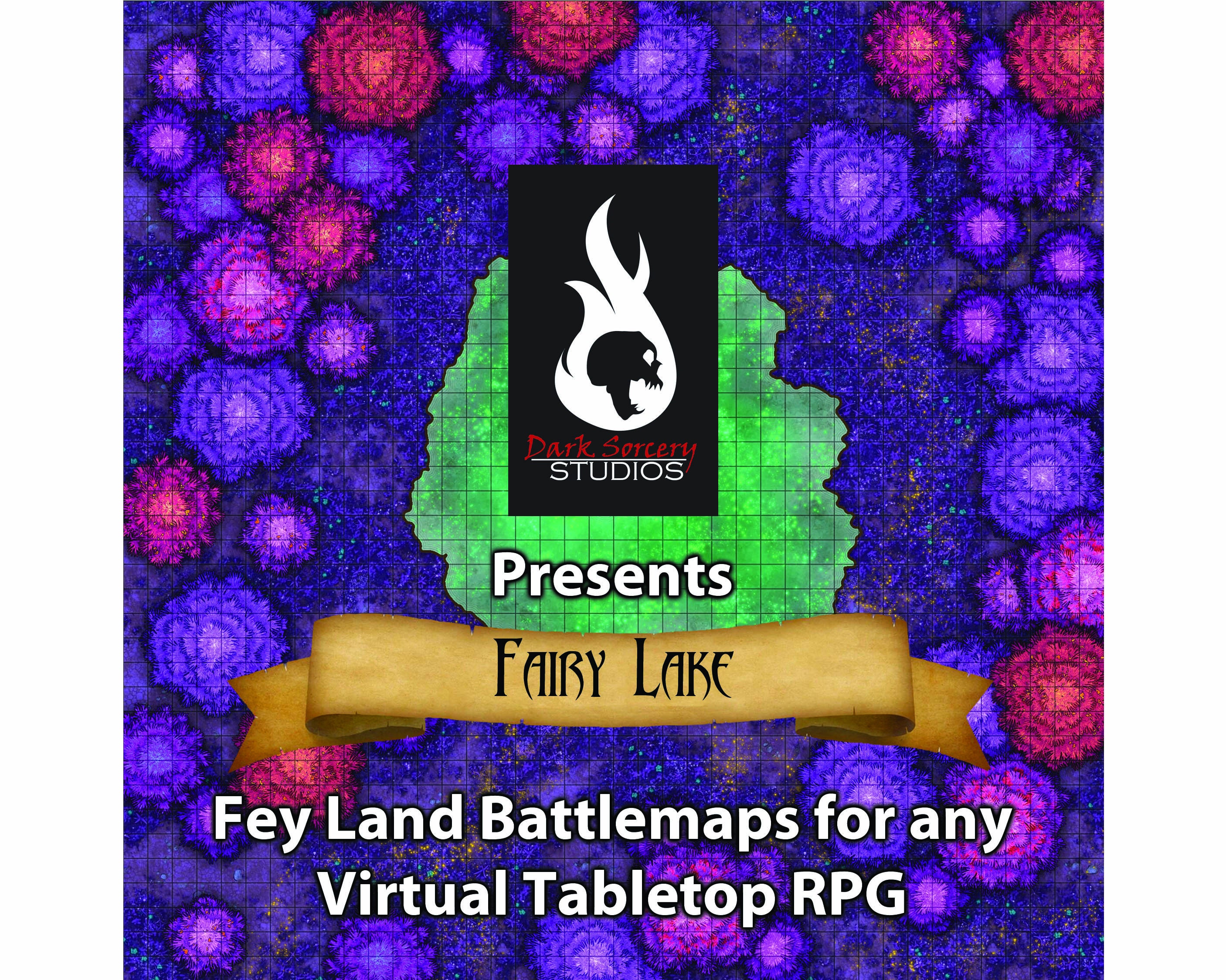 Battle Map for Virtual Table Top Rpgs Like Dungeons & Dragons and ...
