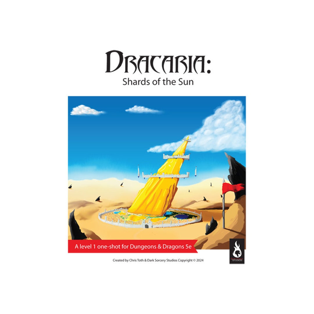 Dungeons & Dragons One-shot Adventure - Dracaria: Shards of Sunlight - Etsy