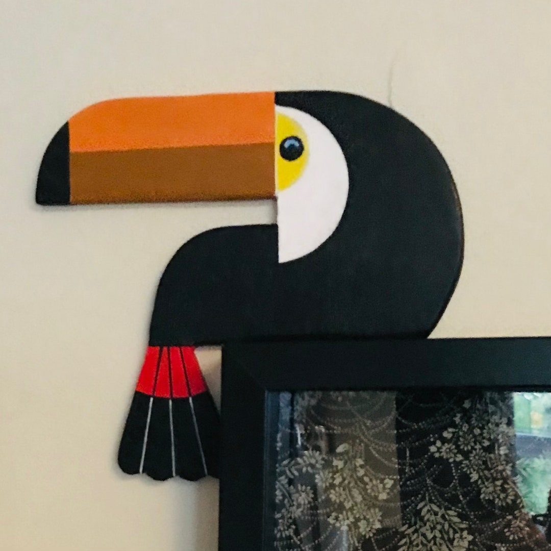 Mid-century Modern Style Toucan Door / Picture Frame - Etsy UK