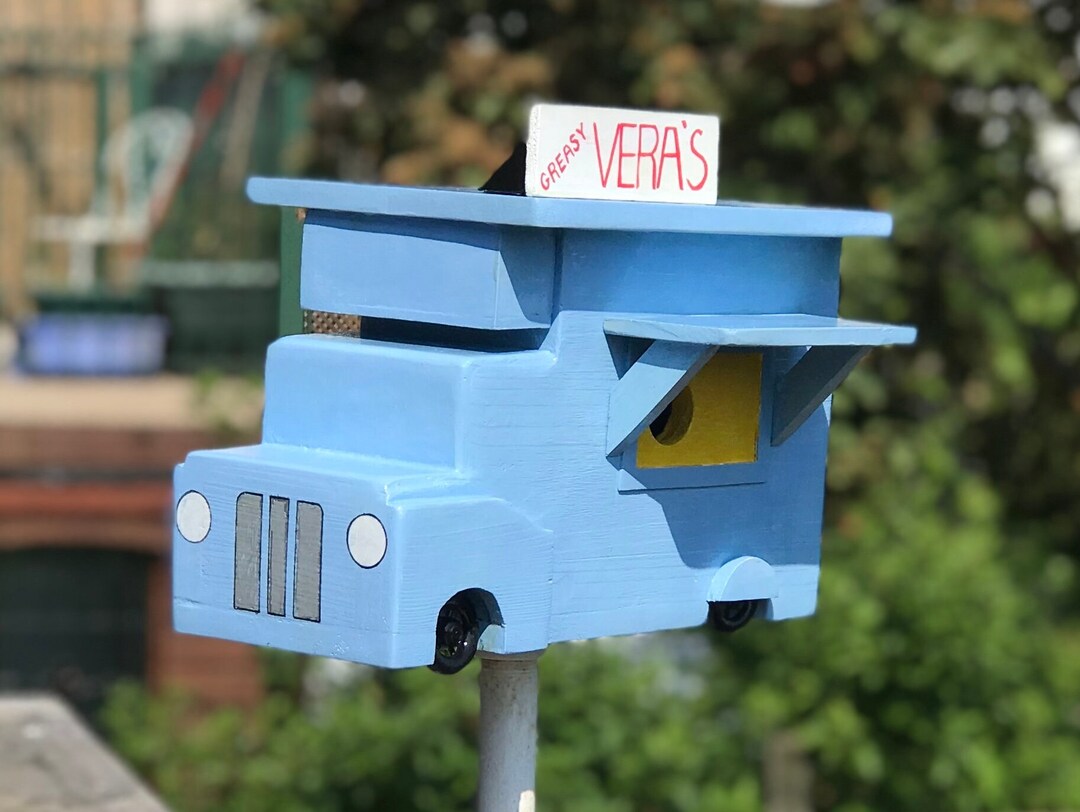 Sheffield’s Greasy Vera’s Van Birdhouse - Etsy UK