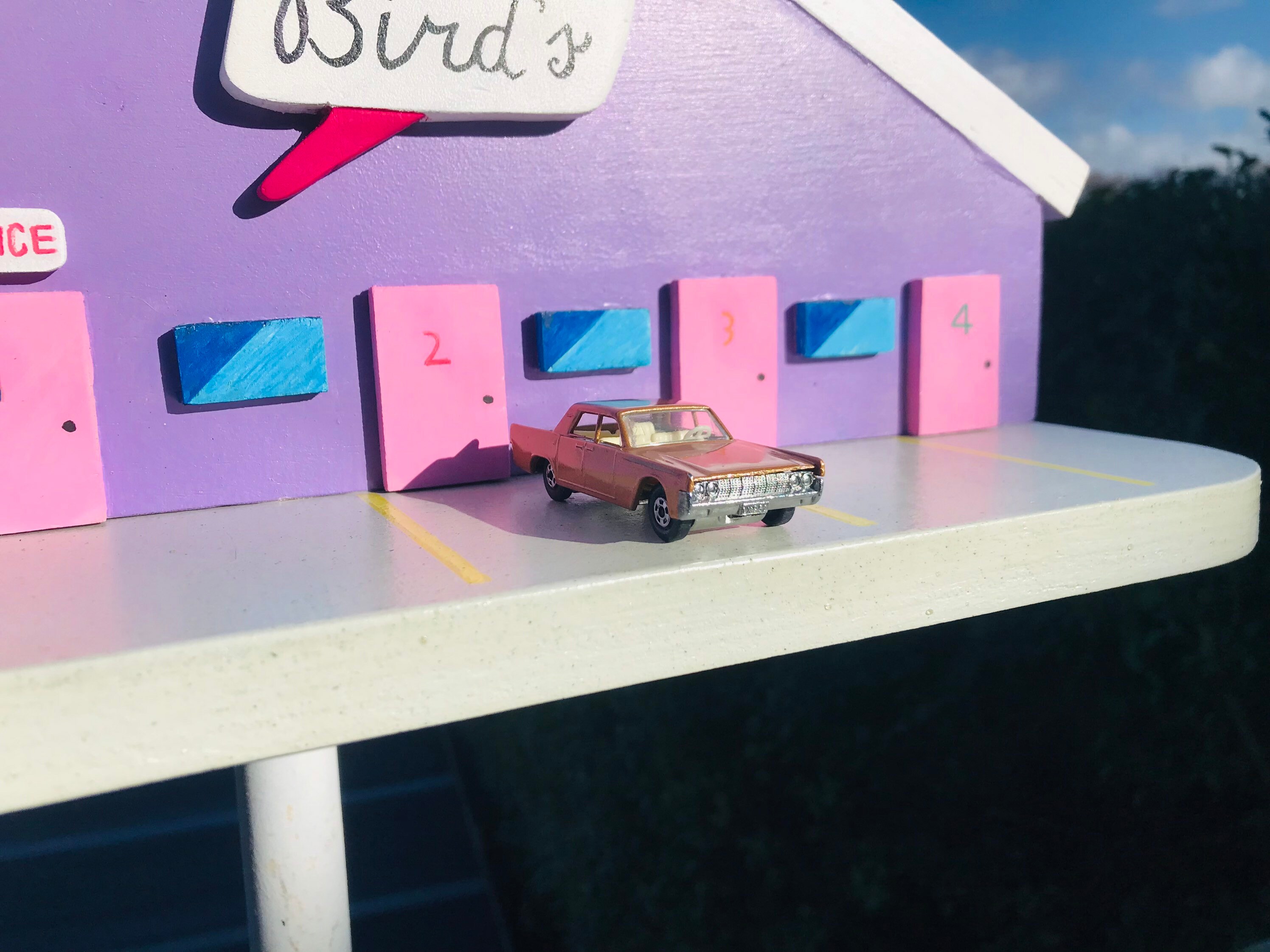Mid-century Modern American Motel Birdhouse - Etsy