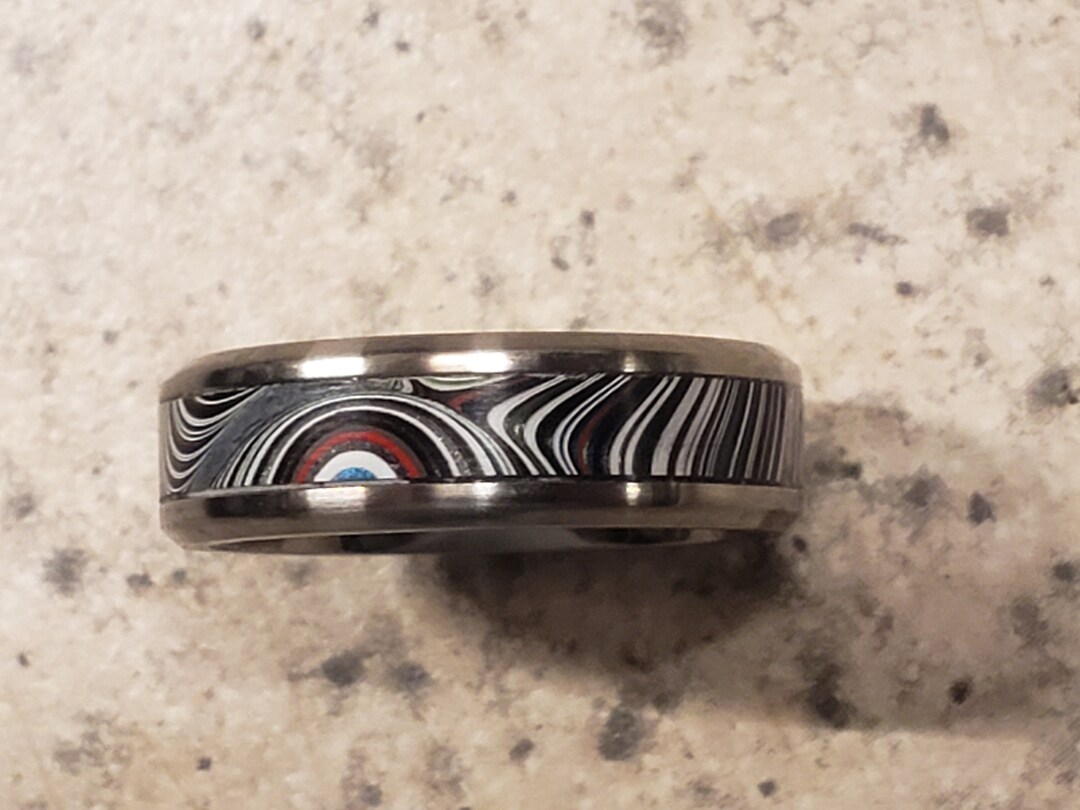 Fordite Ring - Etsy