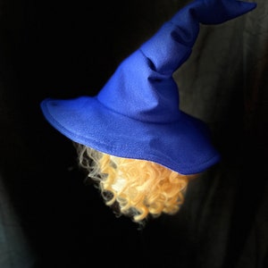Single Color Wizard Witch Hat PRE-MADE - Etsy