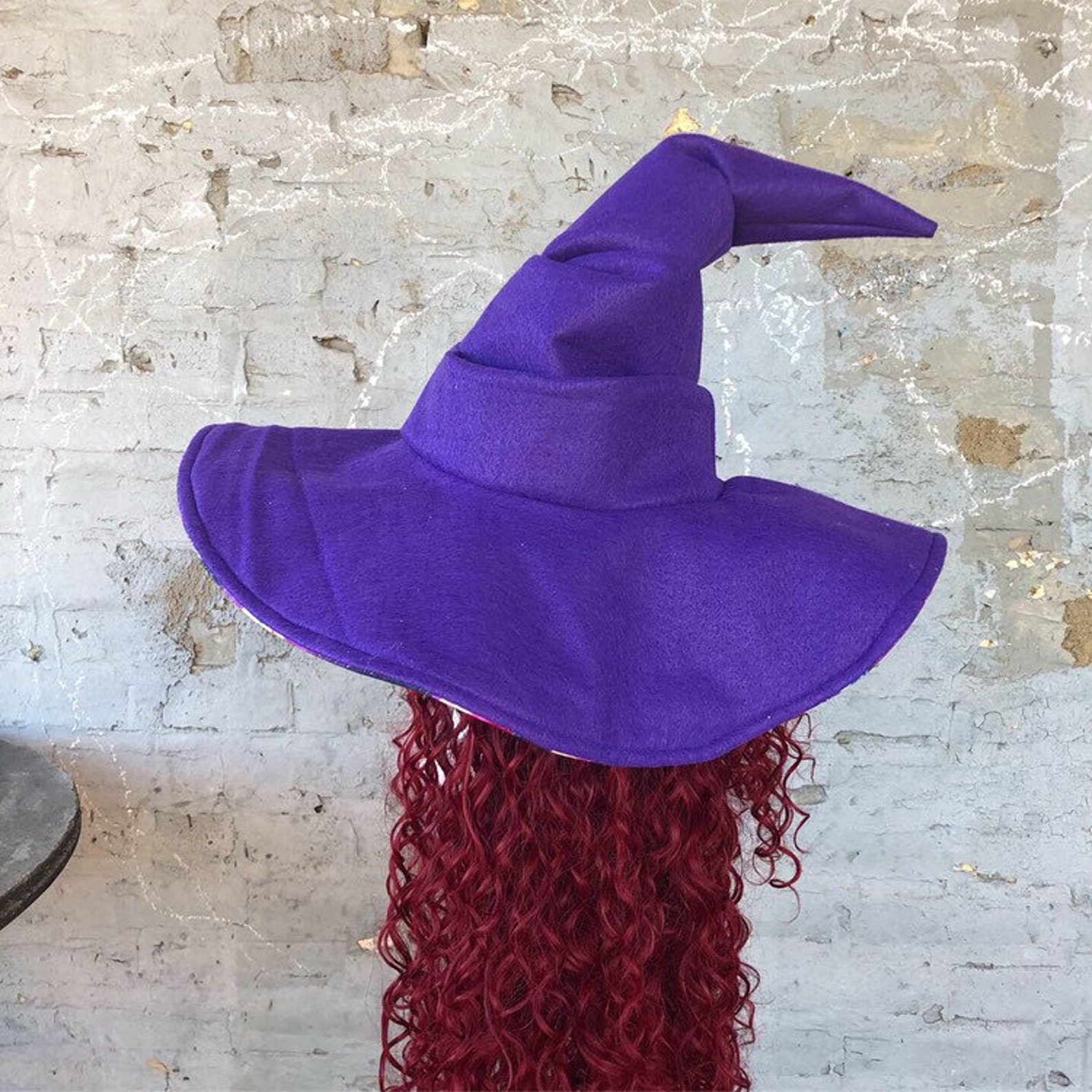 Solid Color Wizard Witch Hat - Etsy