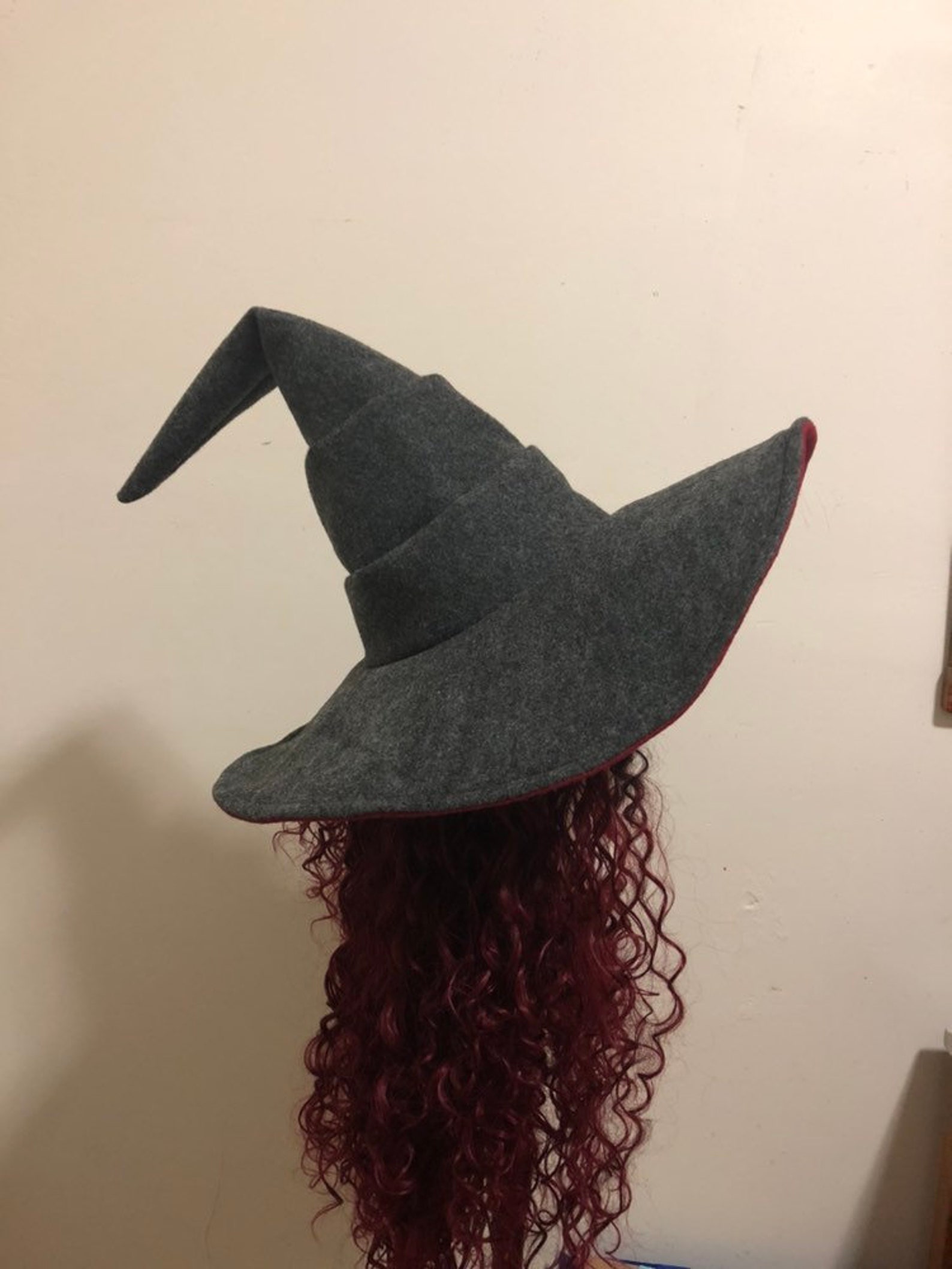 Solid Color Wizard Witch Hat - Etsy
