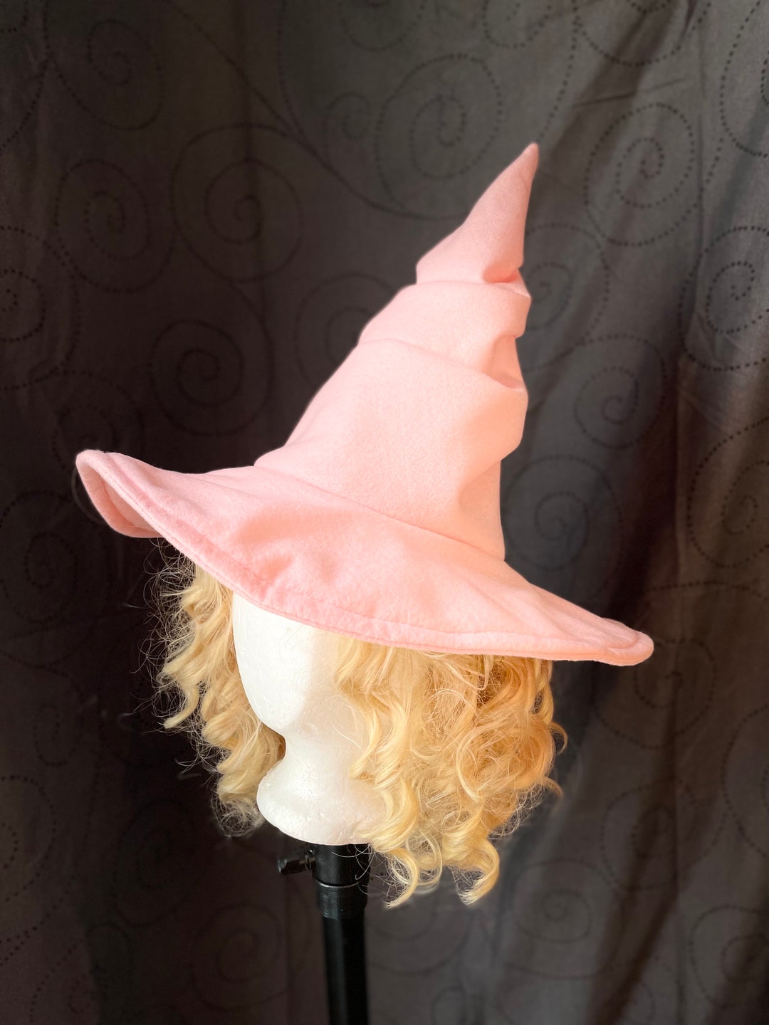 Single Color Wizard Witch Hat PRE-MADE - Etsy