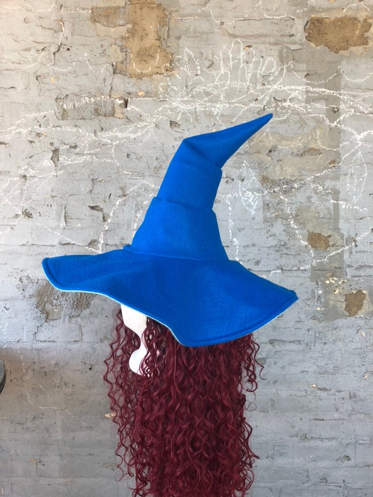 Solid Color Wizard Witch Hat - Etsy