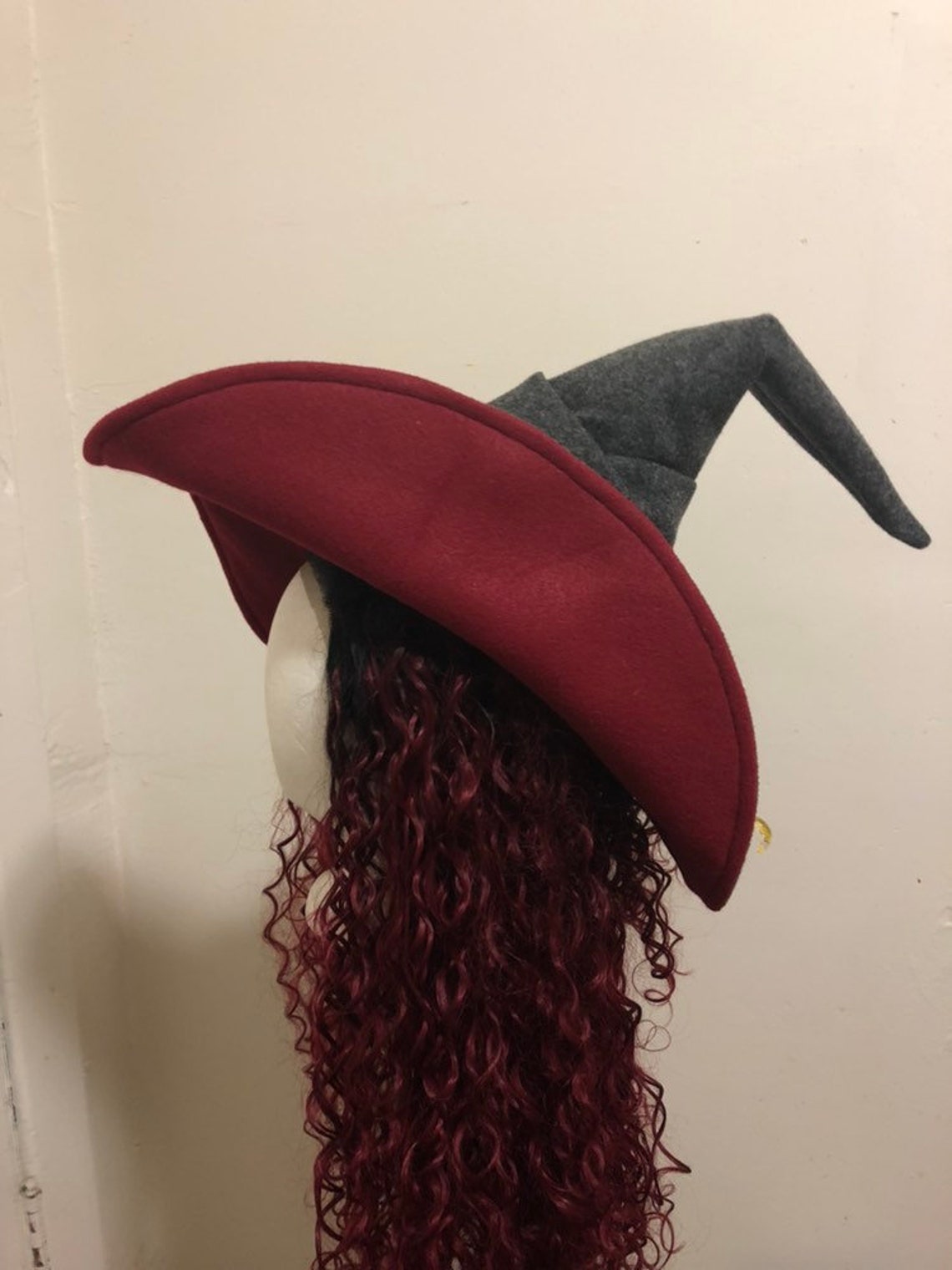 Solid Color Wizard Witch Hat - Etsy