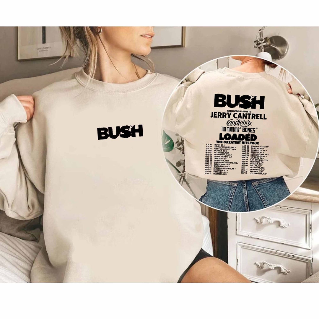 Bush Loaded: The Greatest Hits Tour 2024 Shirt, Bush 2024 Tour Shirt ...