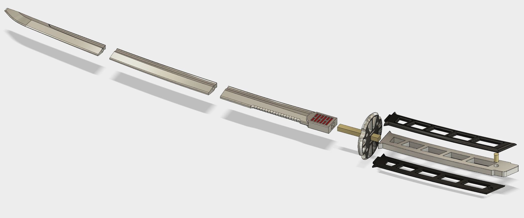 Snake Eyes Sword From GI JOE - STL Files - Cosplay - Etsy