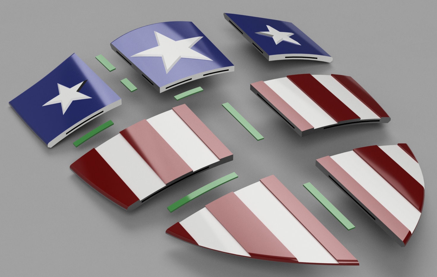 Captain America - First Avenger - Rescue Shield - STL Files - Cosplay ...